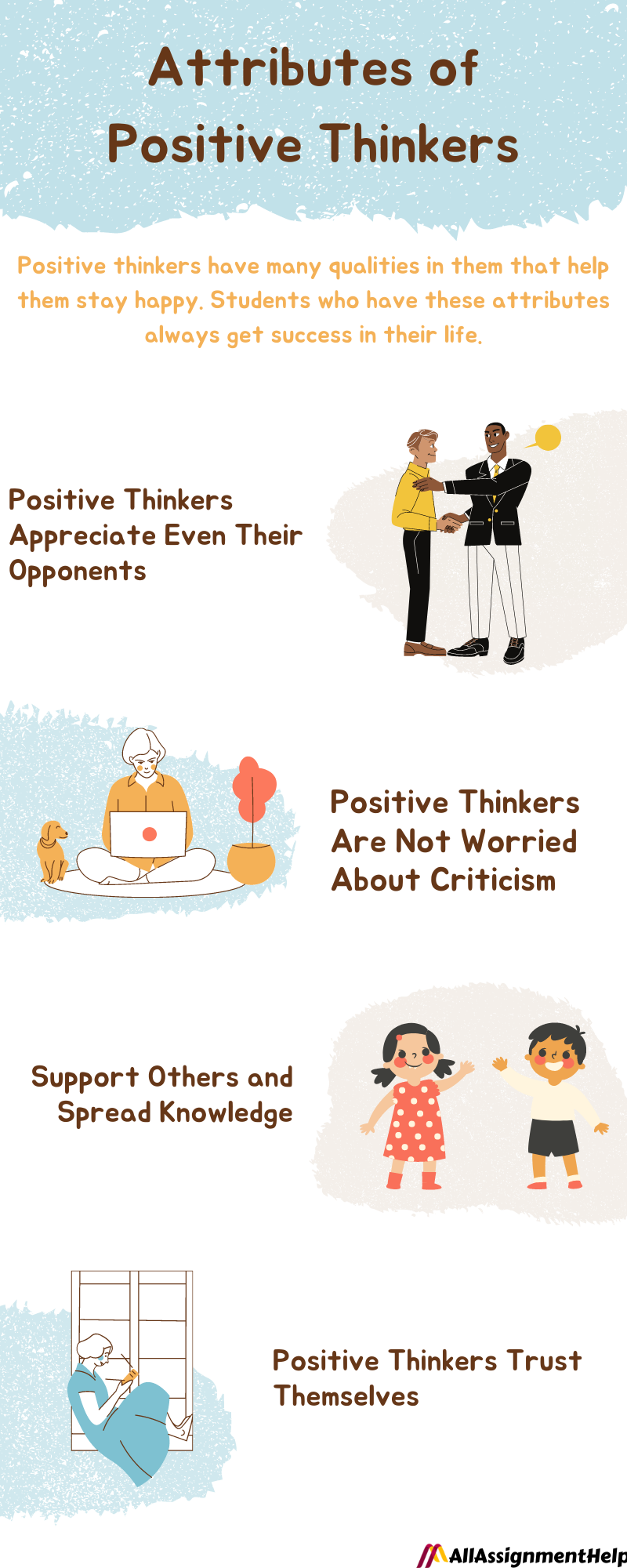 Positive Thinkers And Their Attributes