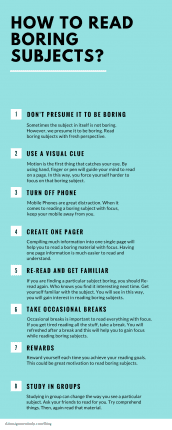 How to focus on reading | Important tips and techniques