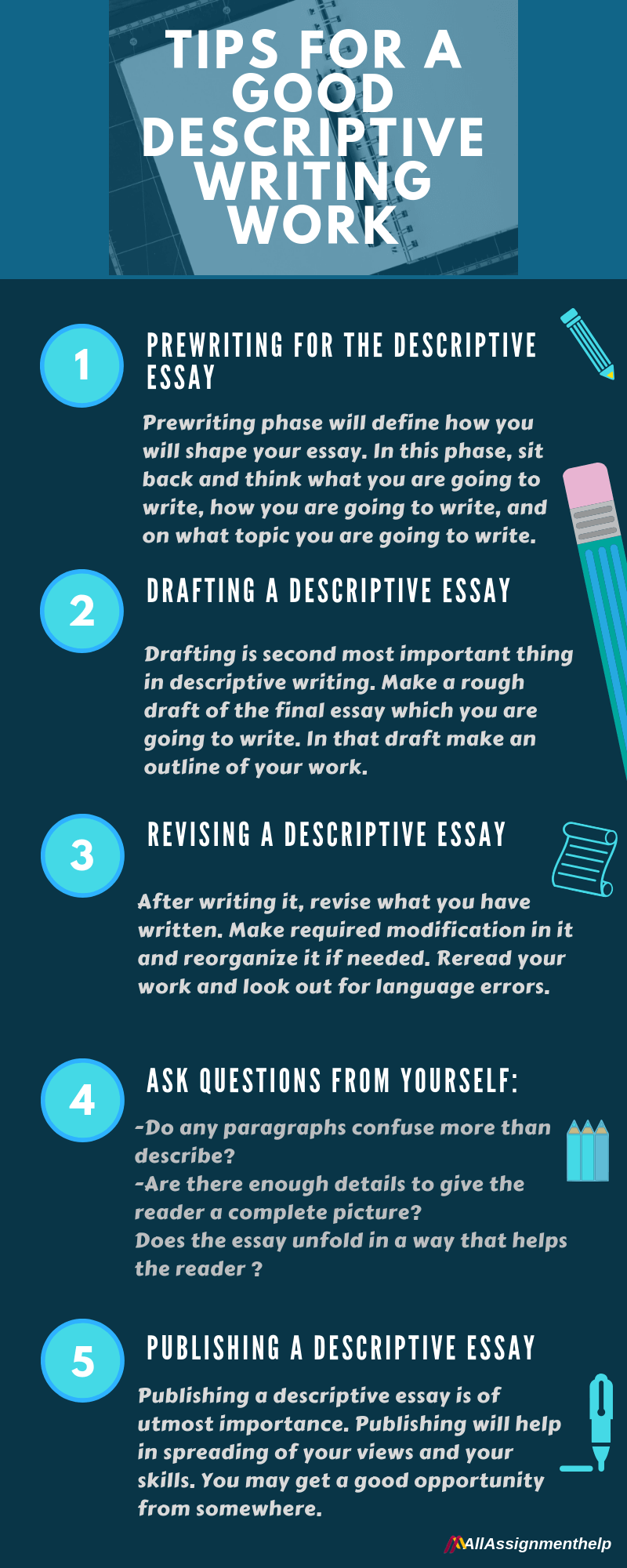 What is descriptive writing | Tips for descriptive writing