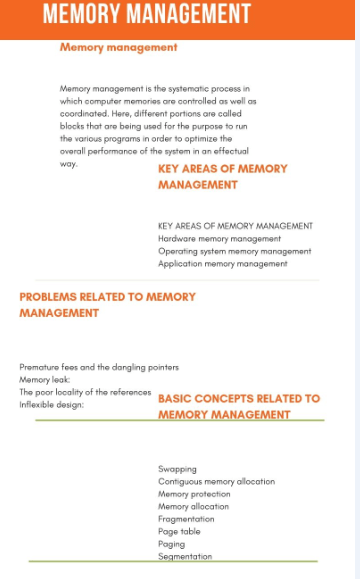 Memory Management- Tips & Tricks for a better assignment