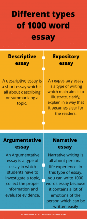 How to write the best 1000 word essay to get the good marks