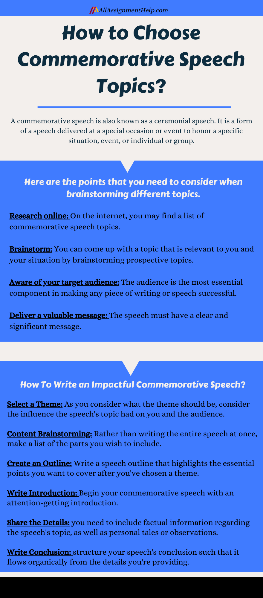 Top Captivating Commemorative Speech Topics Ideas