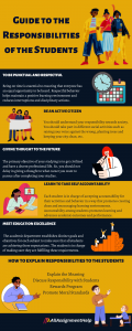 An Essential Guide to the Responsibilities of the Students