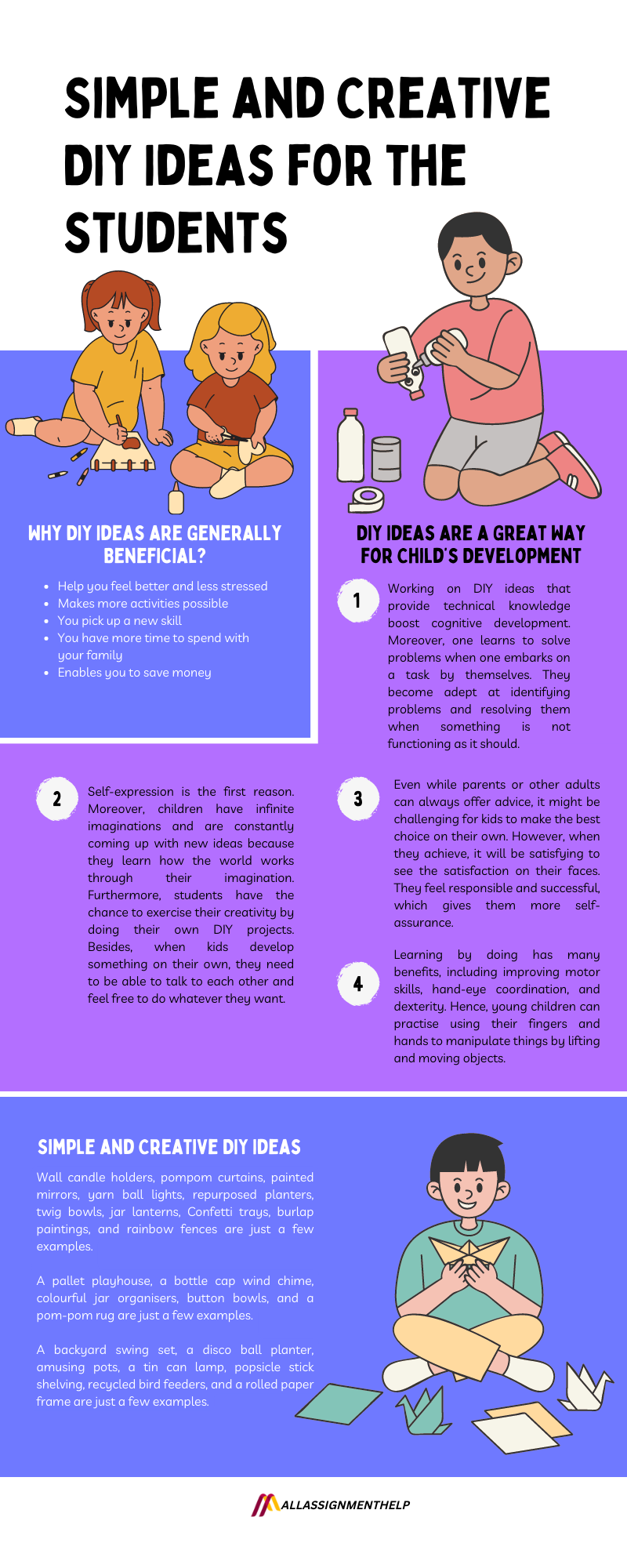 Simple and Creative DIY Ideas for the Students | Ideas for 2022