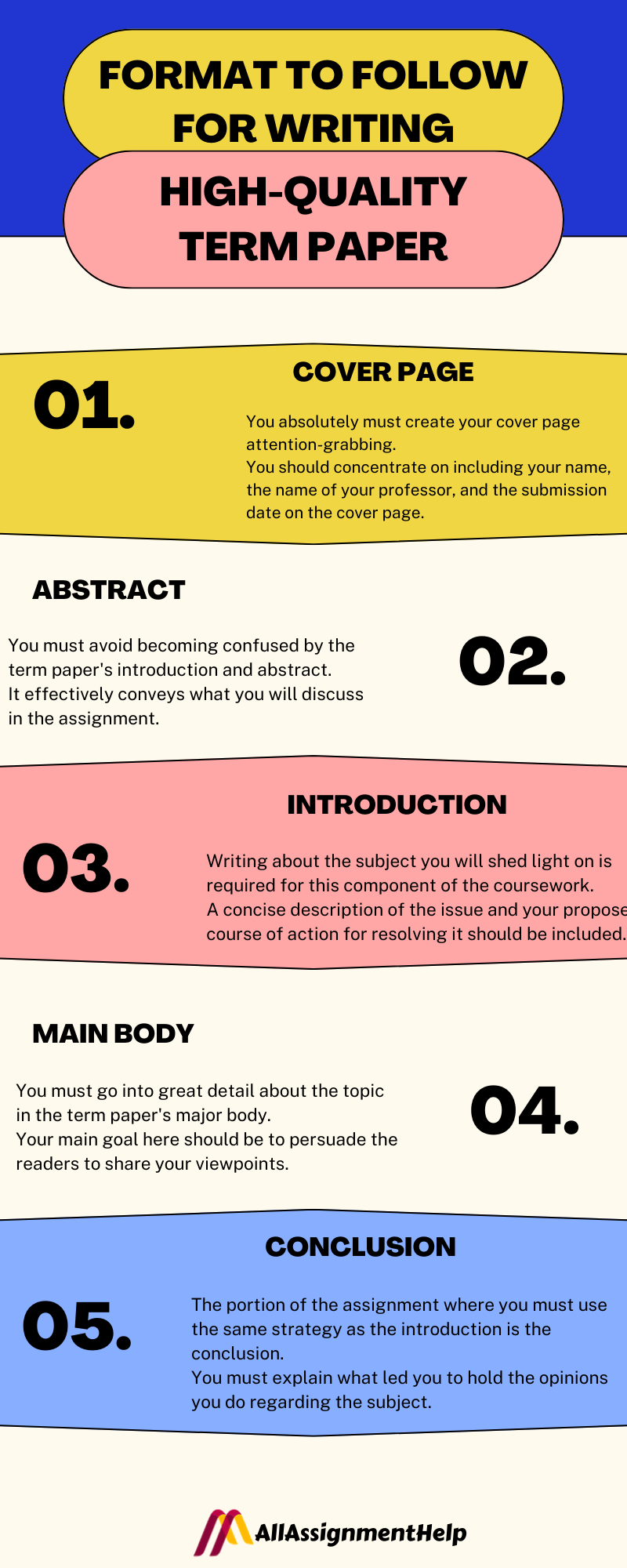 Follow this Structure to Write a High-quality Term Paper