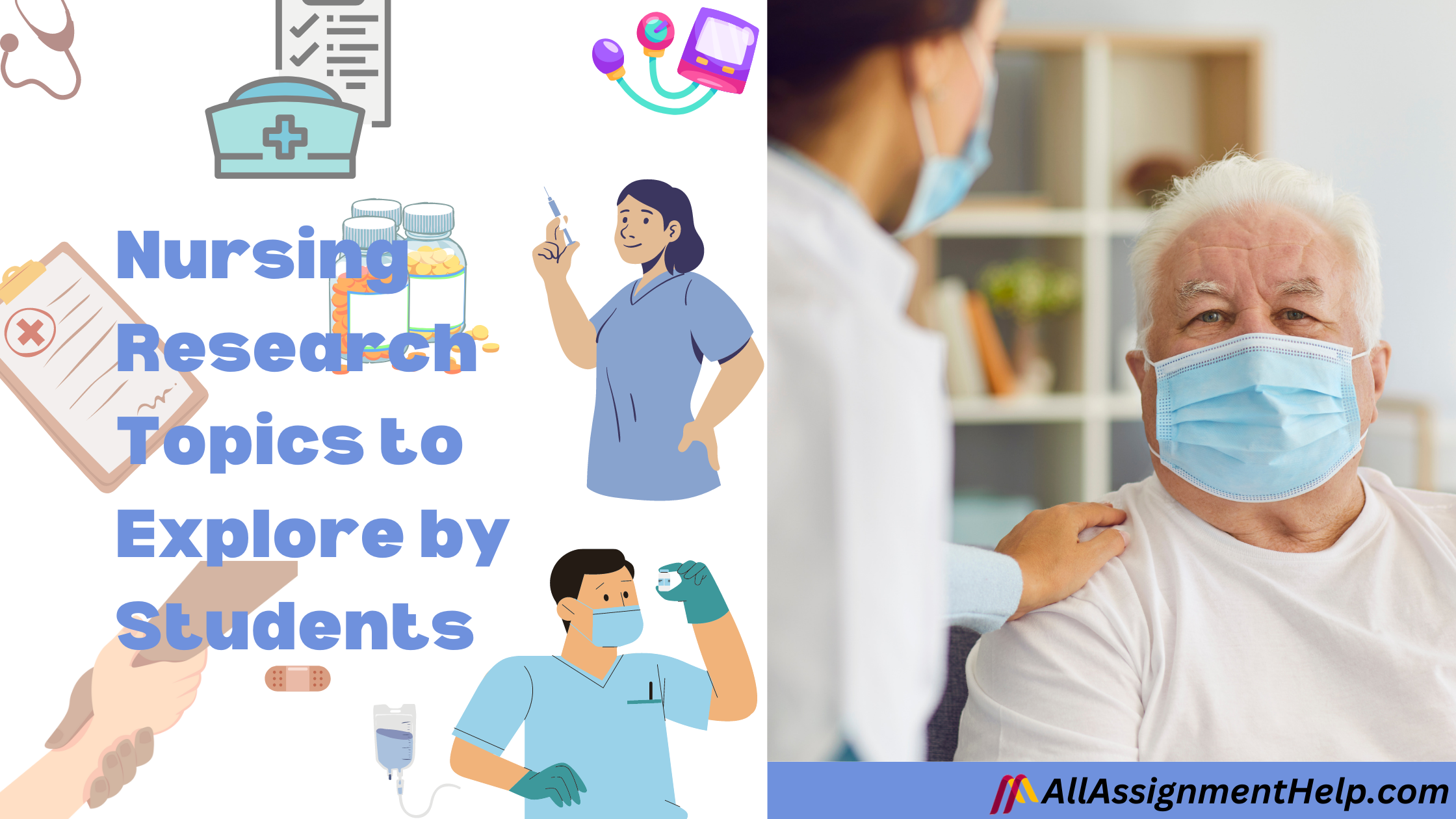 Get to know about all the nursing research topics from the experts