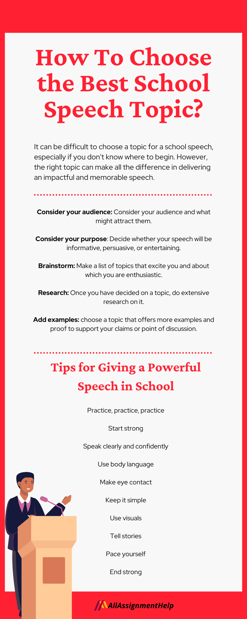 100+ School Speech Topics to Write On