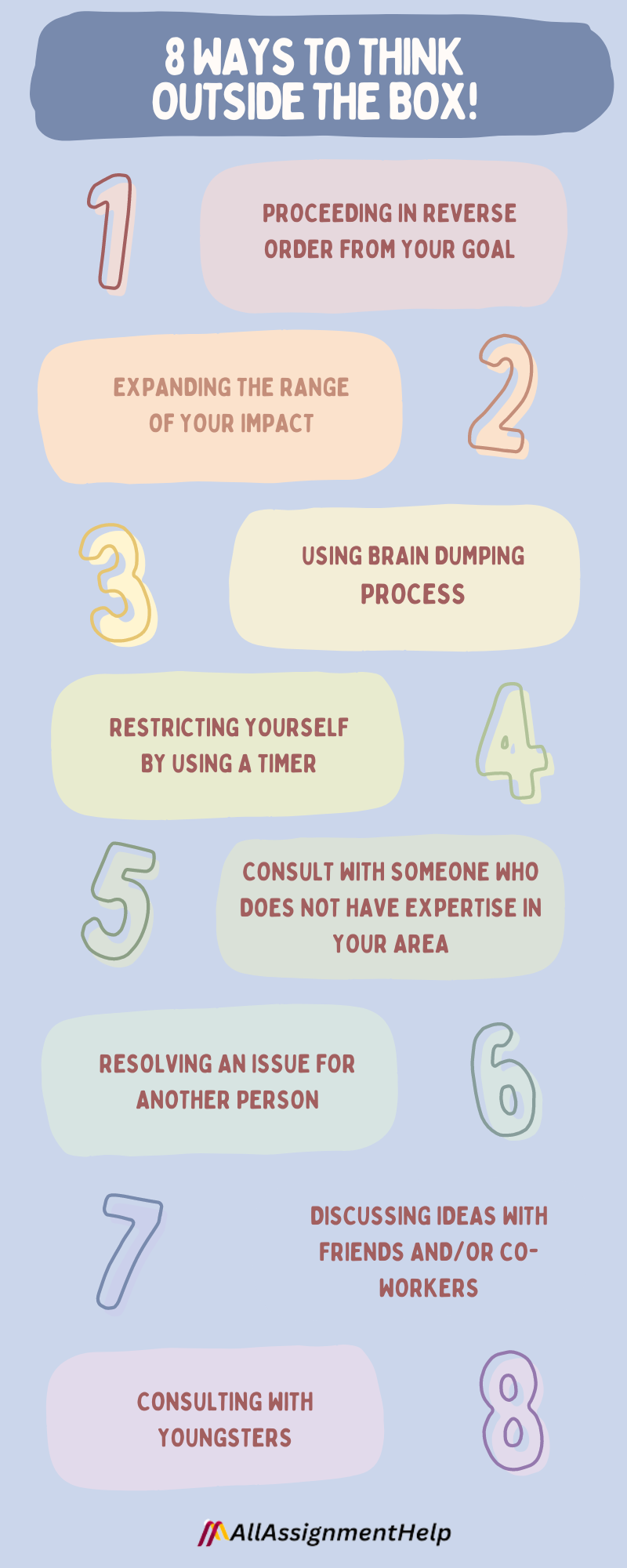 Experts will help you do 2+2=5 i.e. thinking outside the box