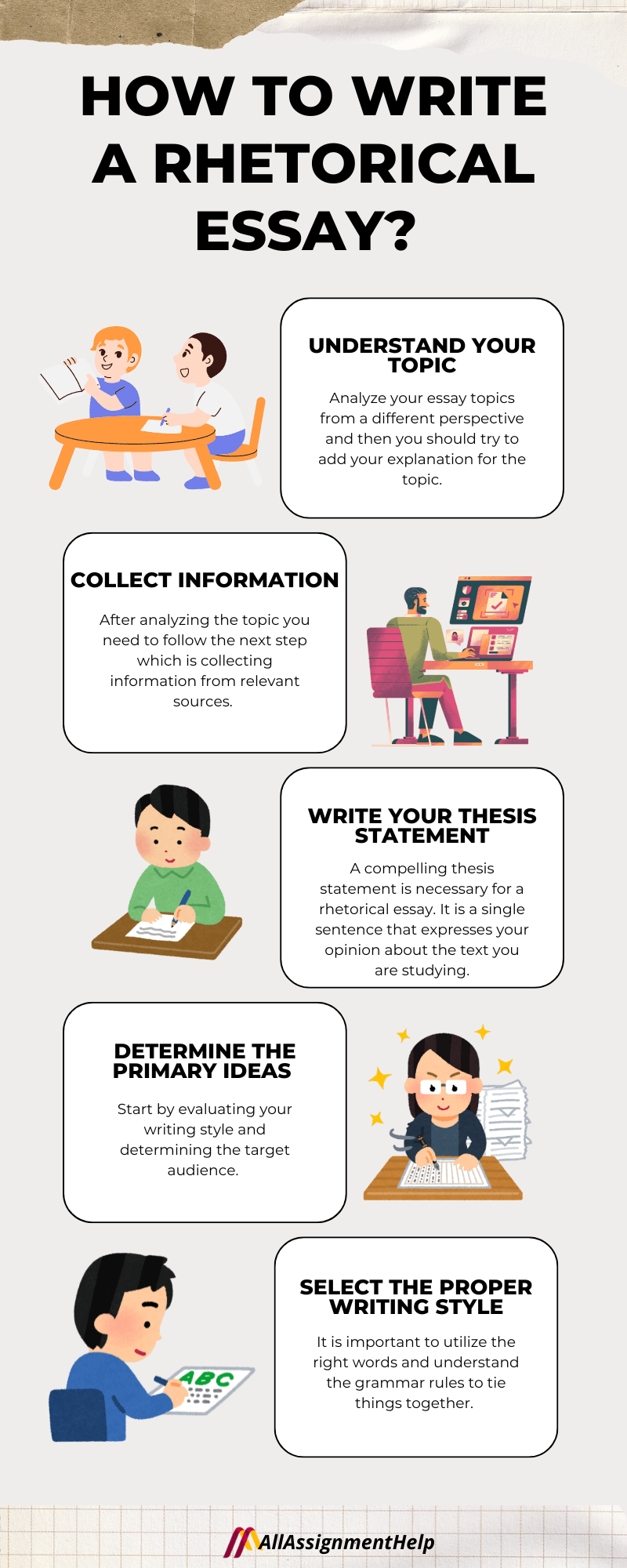 Rhetorical Essay- Get best tips from the experts