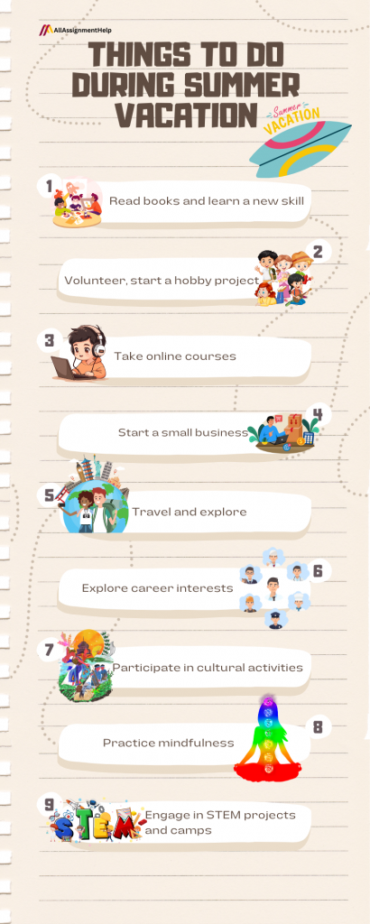 Activities to Do During Your Summer Vacation